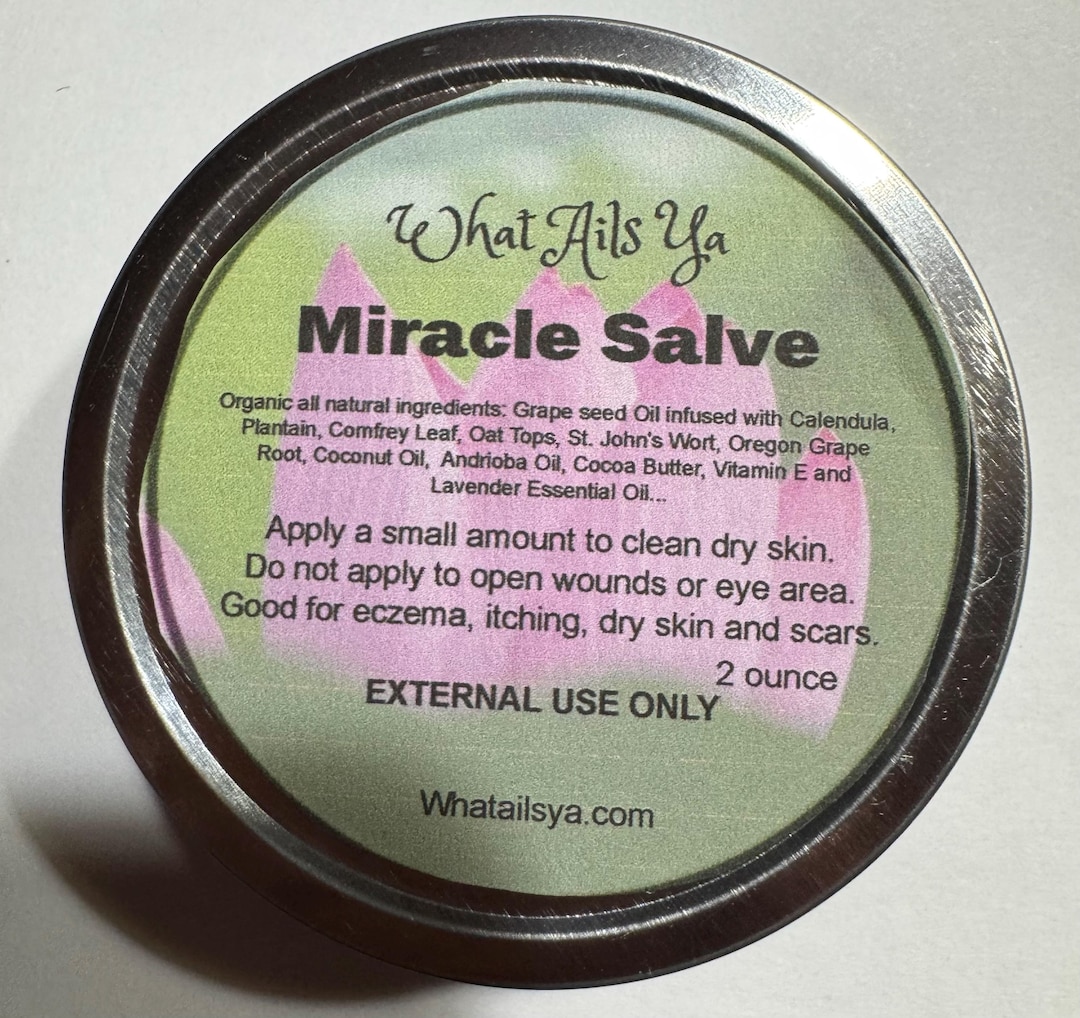 Miracle Herbal Salve: Calendula, Comfrey, Lavender - 2 Oz - Etsy