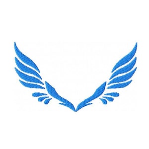 Wings Border Machine Embroidery Design, Monogram Frame Design - Etsy