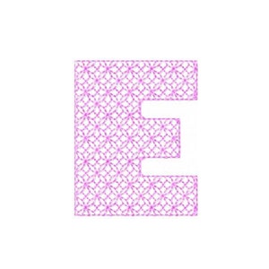 Lacy Font Alphabet Embroidery Designs Monogram Letters Lightweight ...