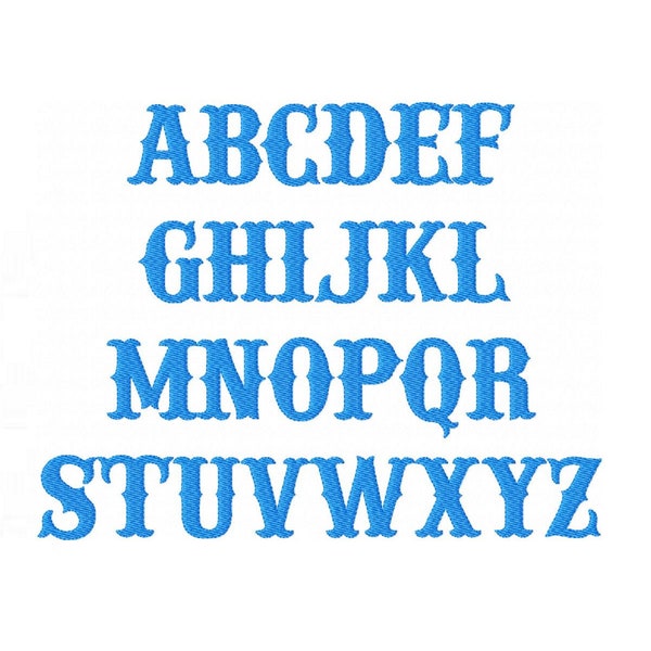 Free Embroidery Fonts - Etsy