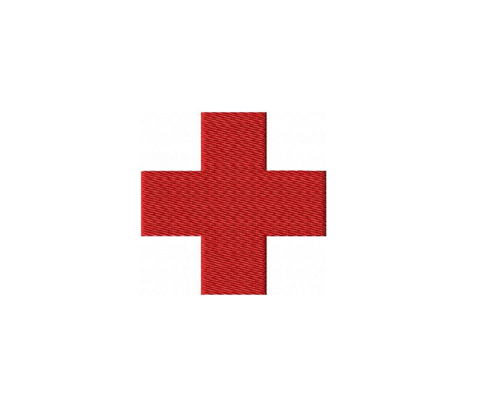 Red Cross Machine Embroidery Design and Appliqué Medical - Etsy