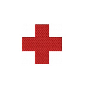Red Cross Machine Embroidery Design and Appliqué Medical Doctor ...