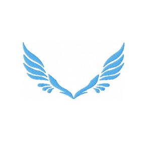 Wings Border Machine Embroidery Design, Monogram Frame Design - Etsy
