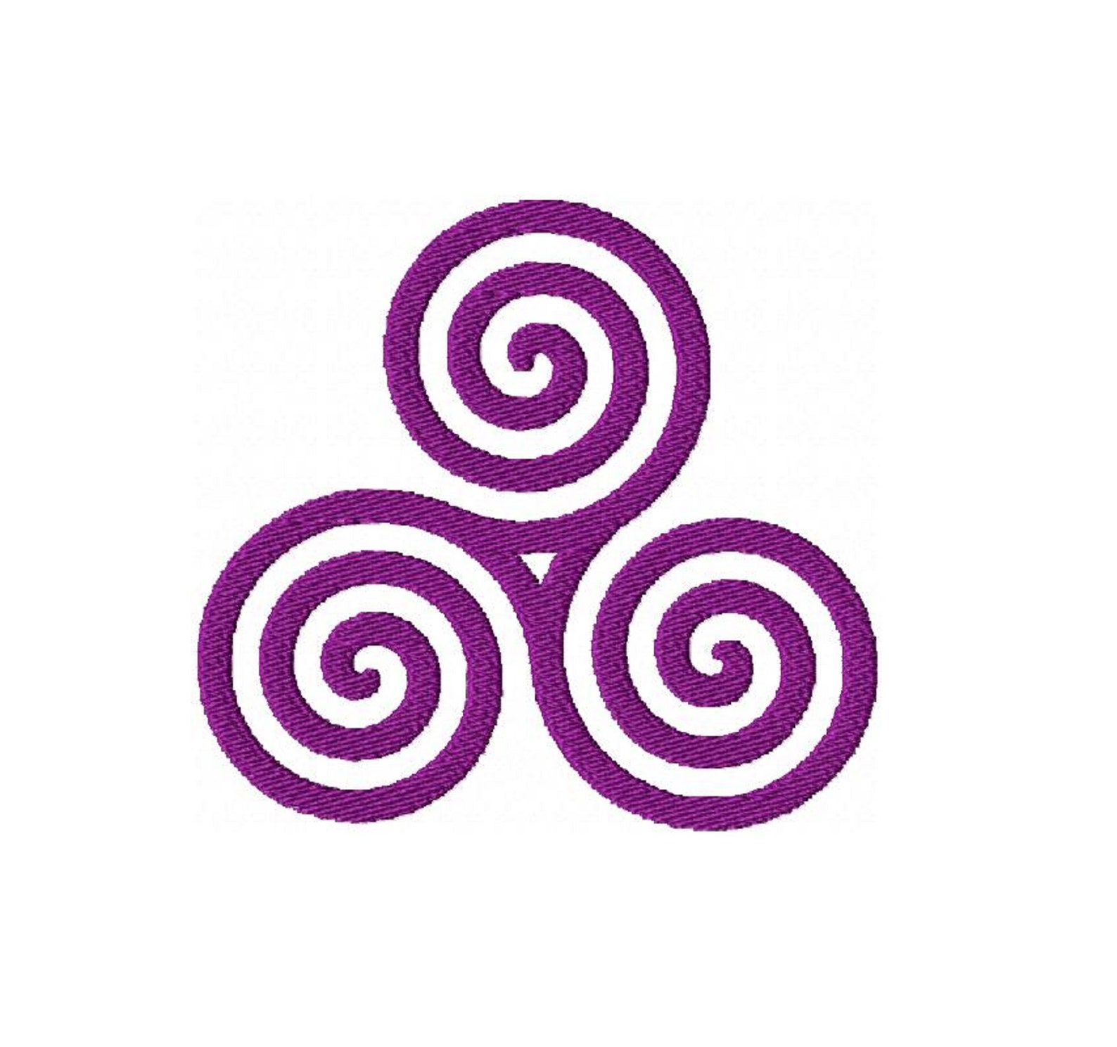 Celtic Trinity Machine Embroidery Design Triskele Eternity Symbol Irish ...
