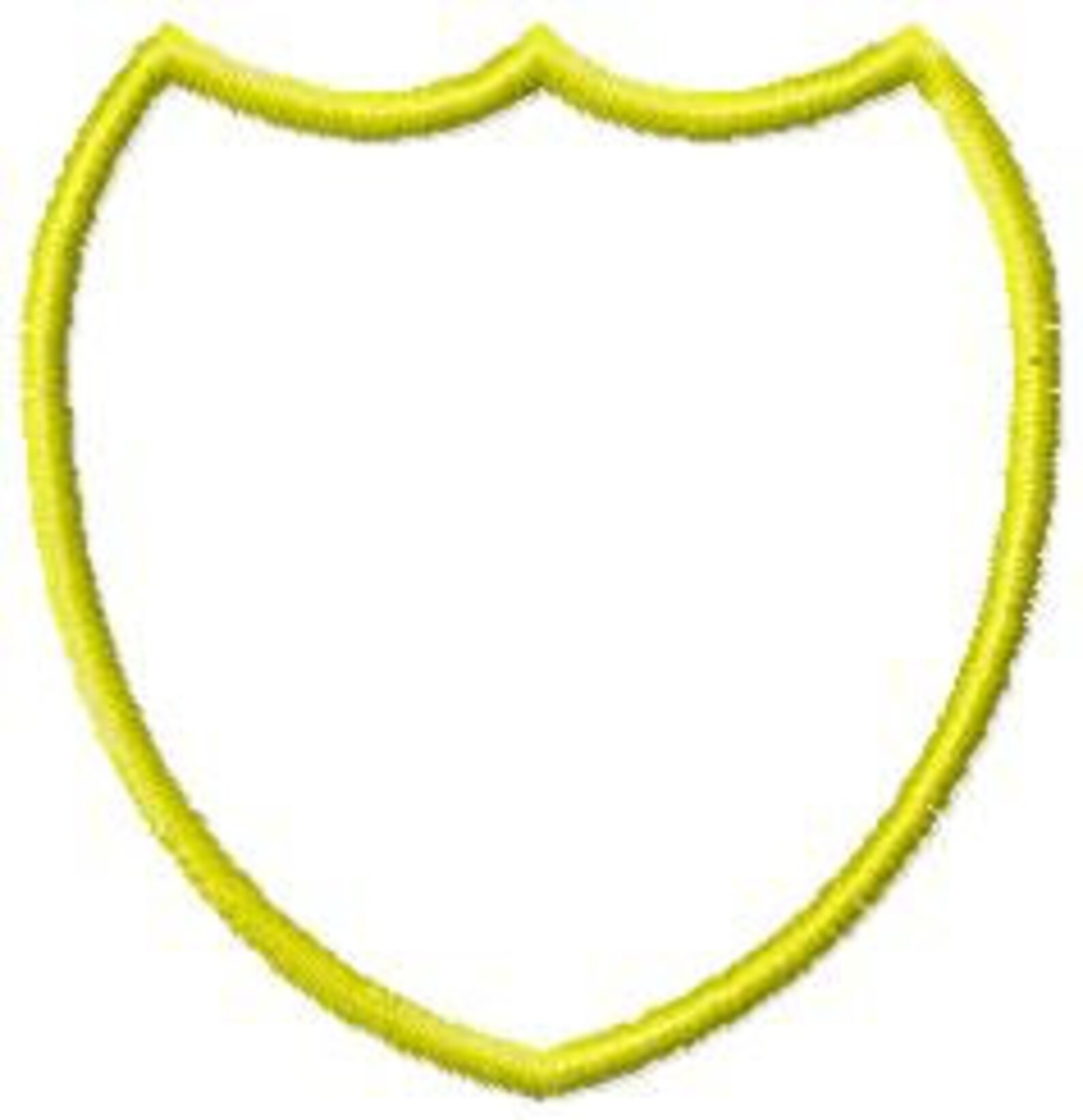 Heraldic Shield Applique Embroidery Design College Crest - Etsy