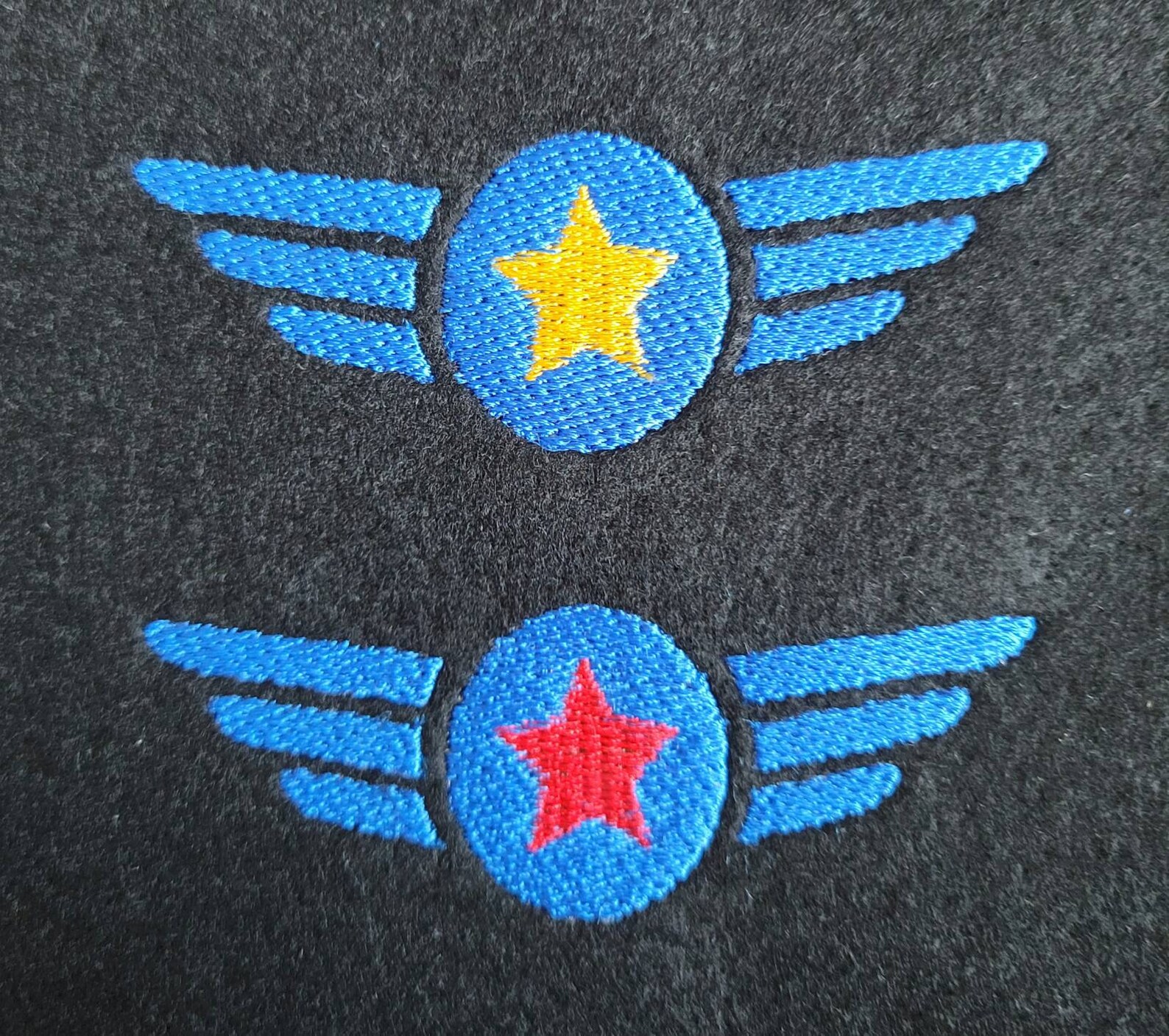 Pilot Wings Machine Embroidery Design Aviation Design | Etsy