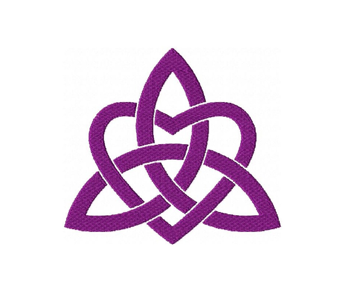 Celtic Trinity Knot Machine Embroidery Design Christian - Etsy UK