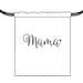 Mama Machine Embroidery Design Mama Heart Fancy Script Font Mothers Day ...