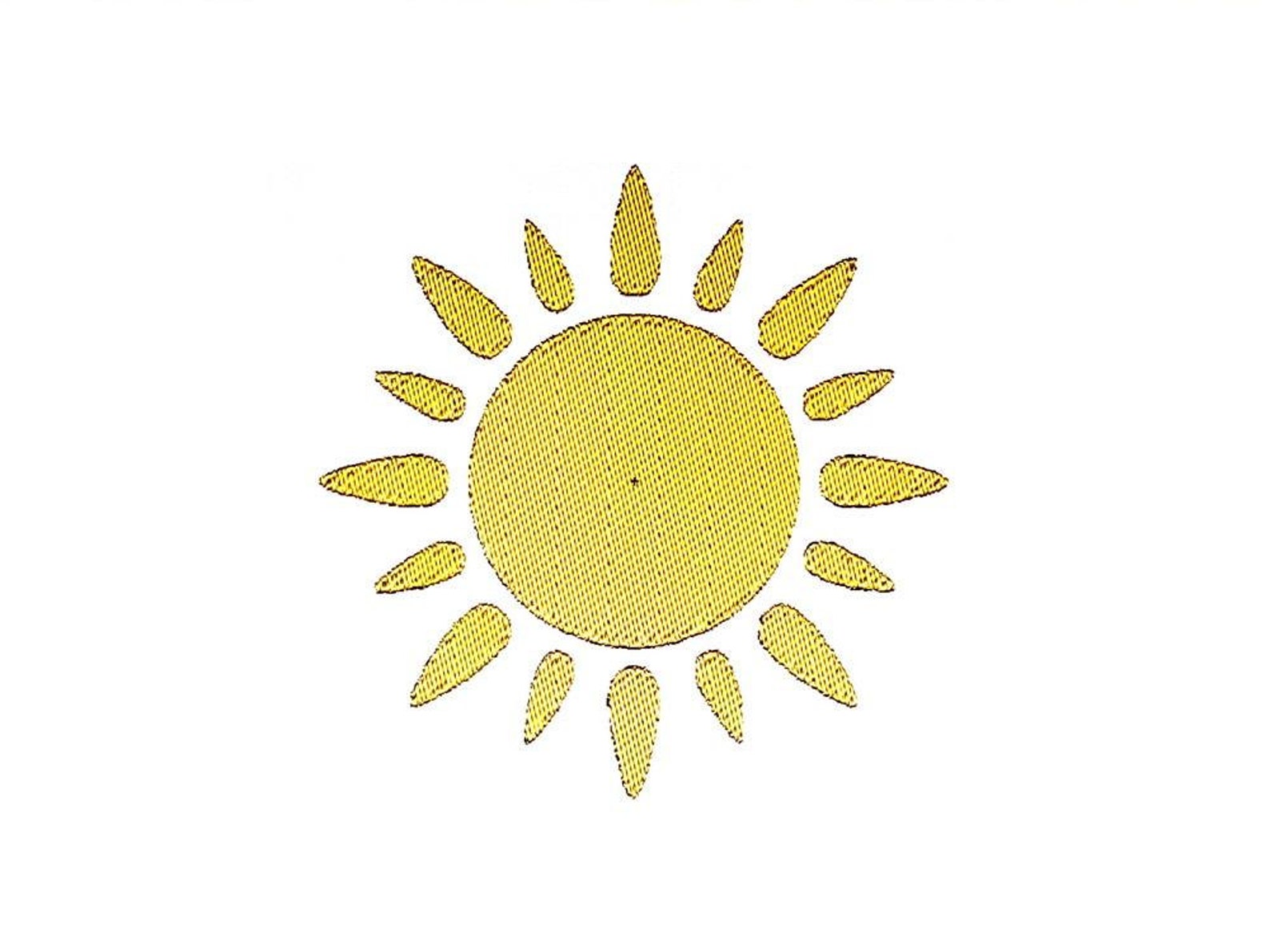 Sun Machine Embroidery Design Summer Holiday Design Sunshine - Etsy