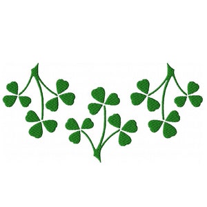 Irish Shamrock Machine Embroidery Design Mini Clover Pattern Irish ...