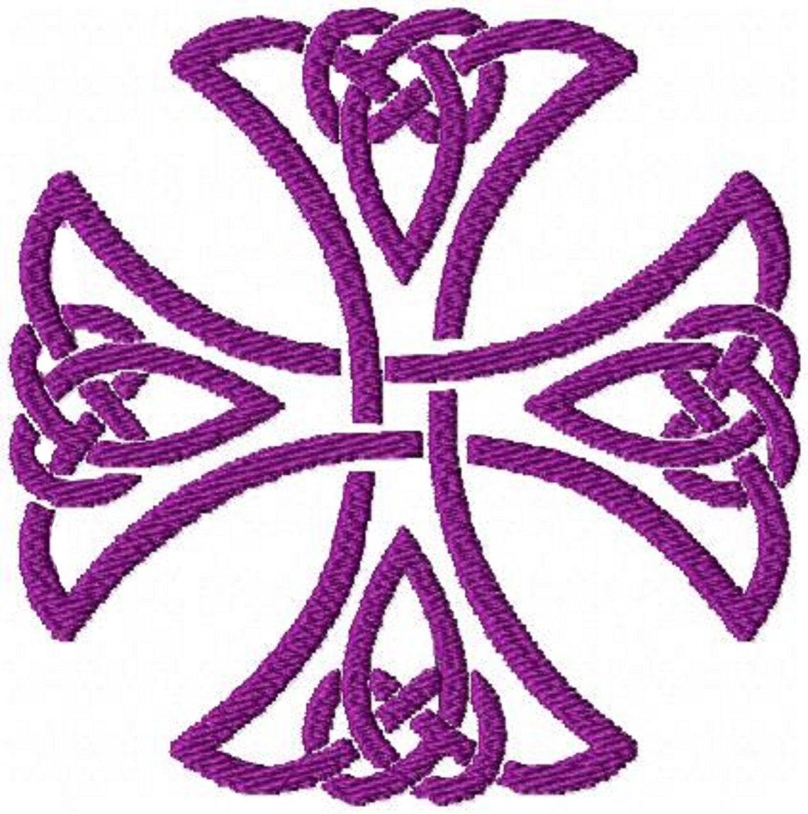 Celtic Cross Knot Machine Embroidery Design, Catholic Celtic Cross ...