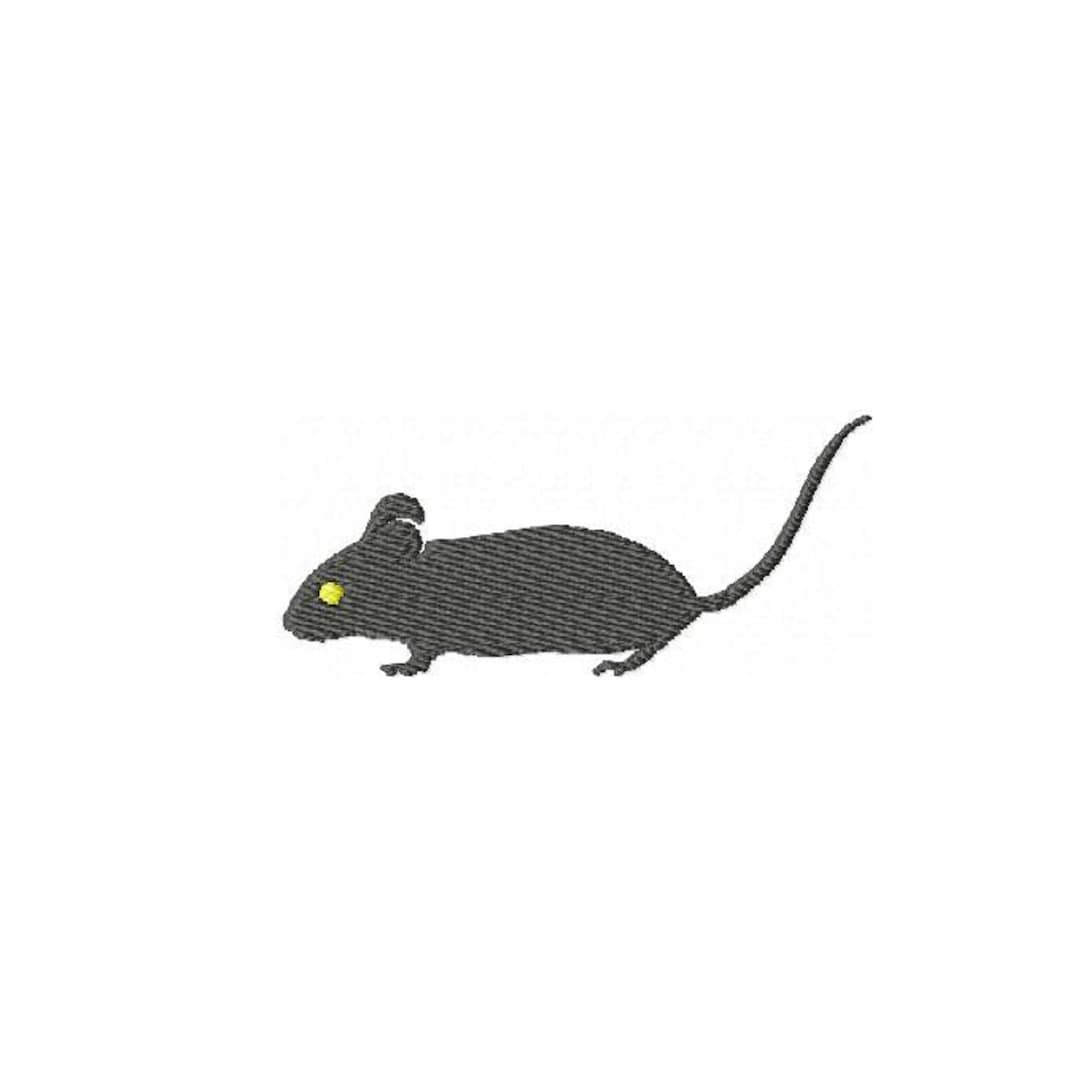 Mouse Machine Embroidery Design Field Mouse Mini Embroidery Design in 2 ...
