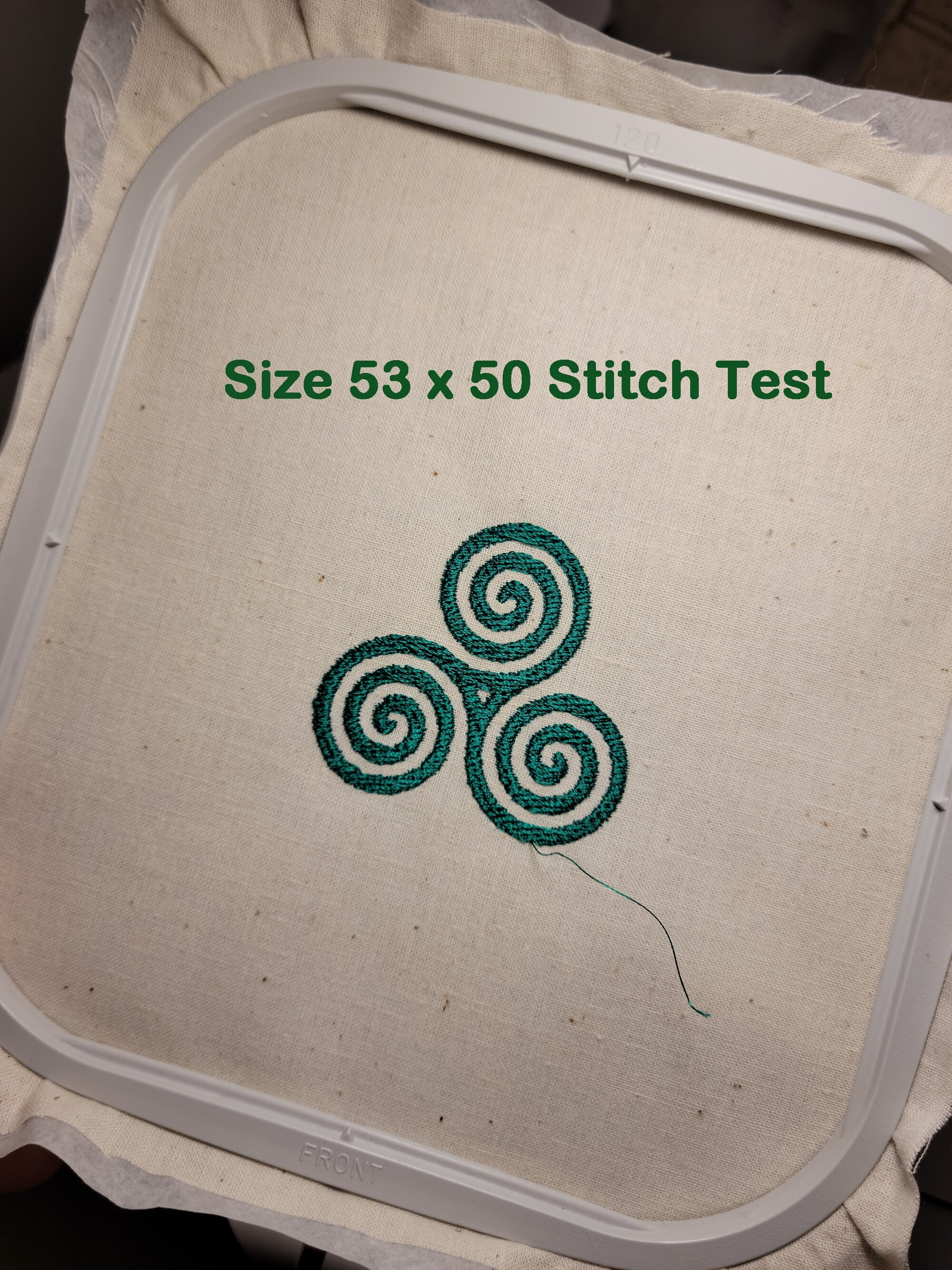 Celtic Trinity Machine Embroidery Design Triskele Eternity Symbol Irish ...