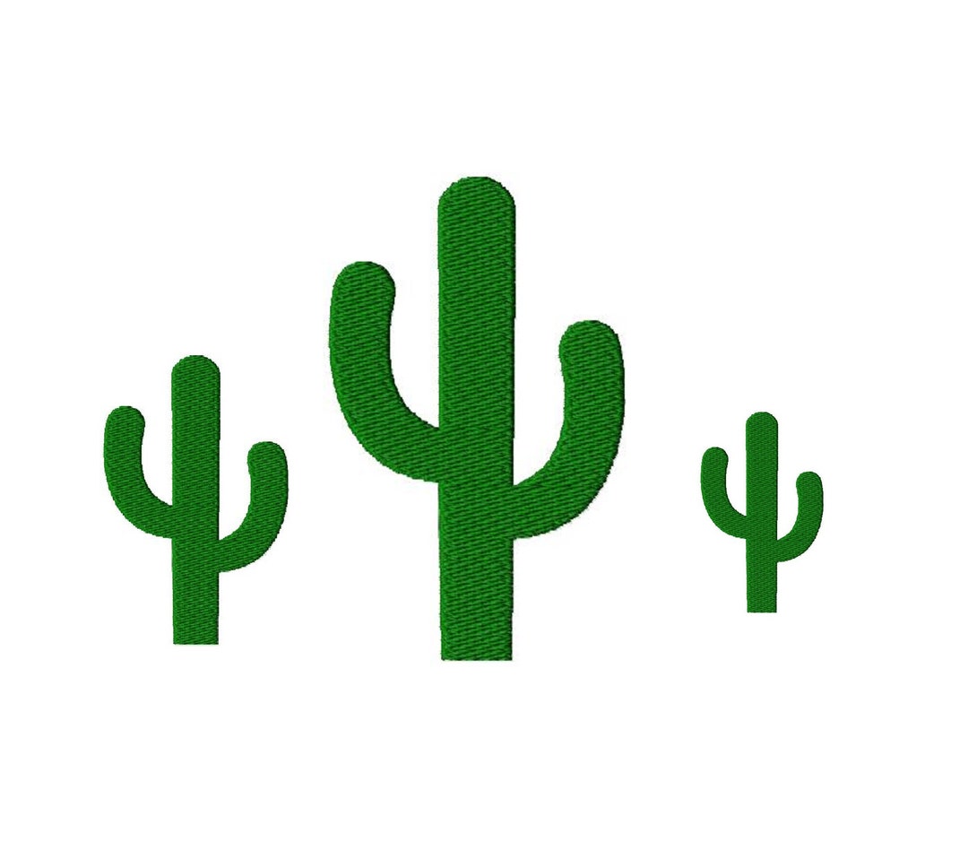 Cactus Machine Embroidery Design Cactus Plant Pattern Cacti Desert ...