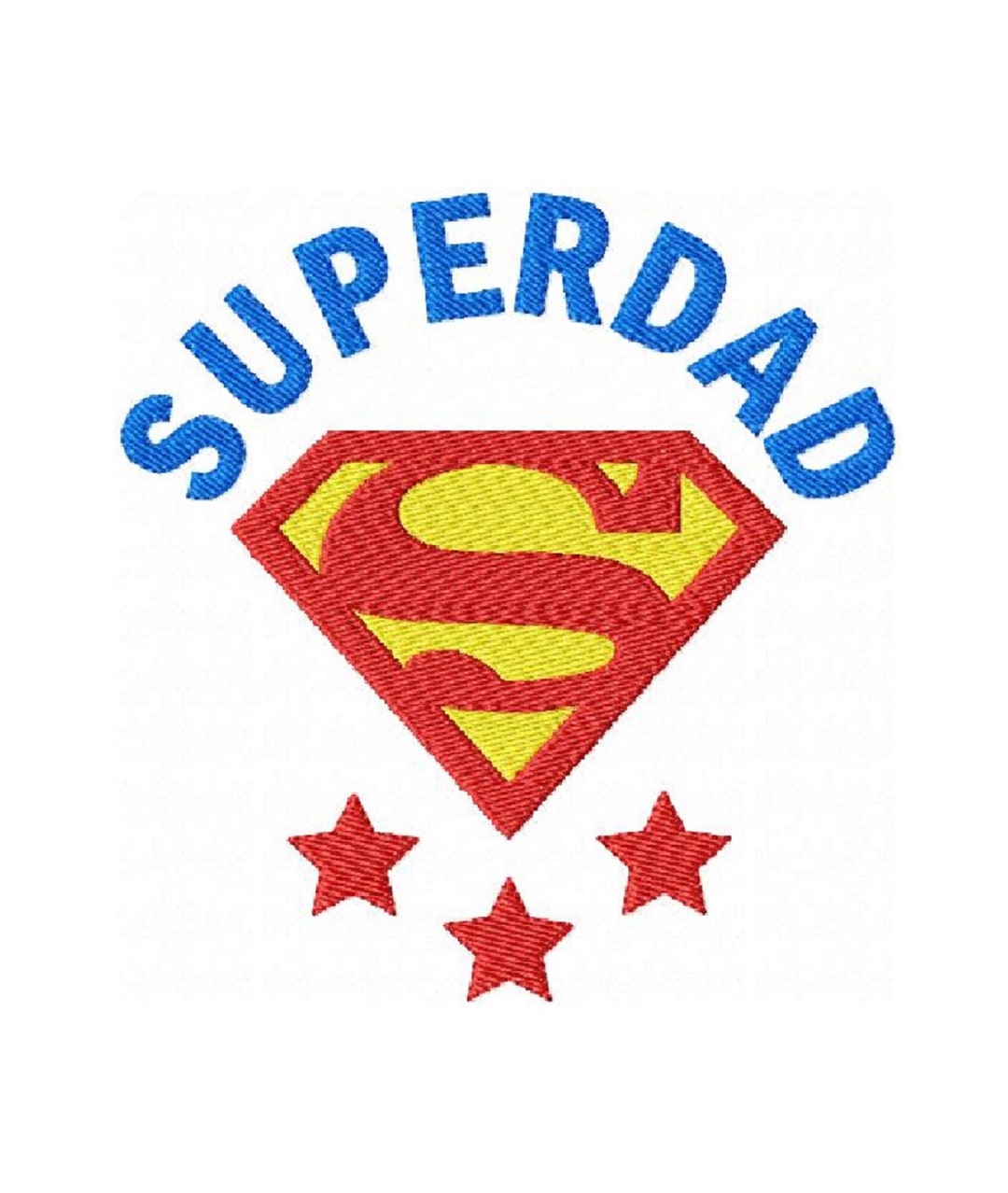 Super Dad Fathers Day Machine Embroidery Designs Best Dad T - Etsy