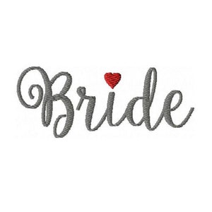 Bride Machine Embroidery Design Bride Fancy Font Wedding Pattern ...