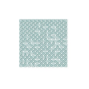 Celtic Knot Quilt Block Embroidery Design Celtic Quilt Pattern Square ...