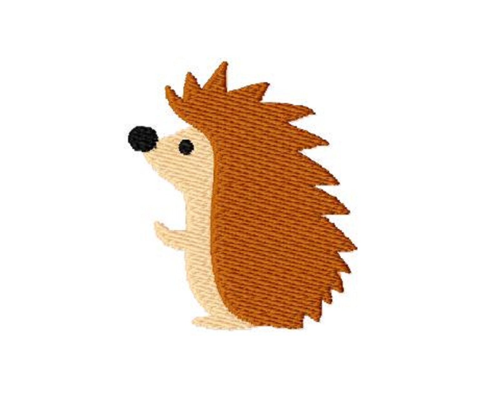 Hedgehog Machine Embroidery Design Cute Hedgehog Design Kids - Etsy UK