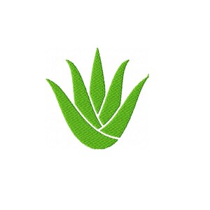 Aloe Vera Machine Embroidery Design Aloe Plant Design Mini Aloe Vera ...