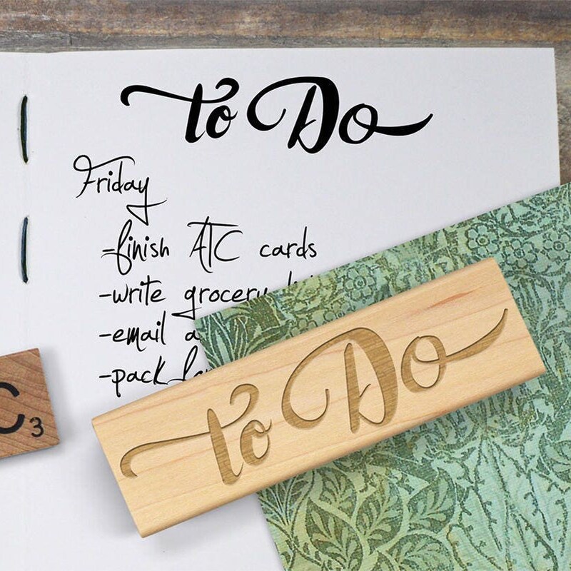 Calligraphy Stamp - Etsy