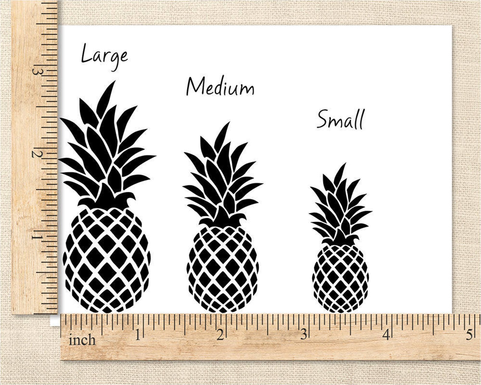 Pineapple Stamp, Pineapple Favor, Pineapple Gift, Fruit Stamp, Hawaii ...