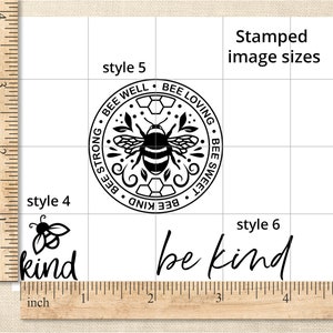 Be Kind Rubber Stamp, Choose Kindness Stamp, Kindness Rainbow Stamp ...