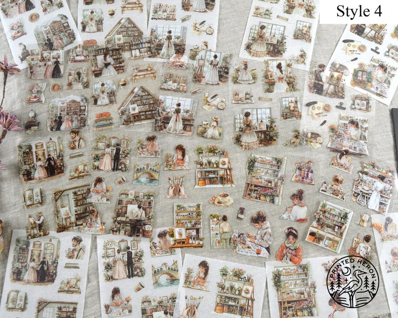 Comfort Sticker Book: 130+ Scrapbook and Journal Stickers, Relaxing ...