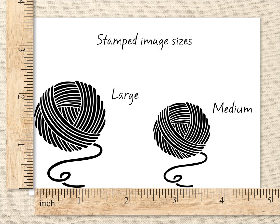 Yarn Stamp Knitting Stamp Crochet Stamp Thread Stamp - Etsy