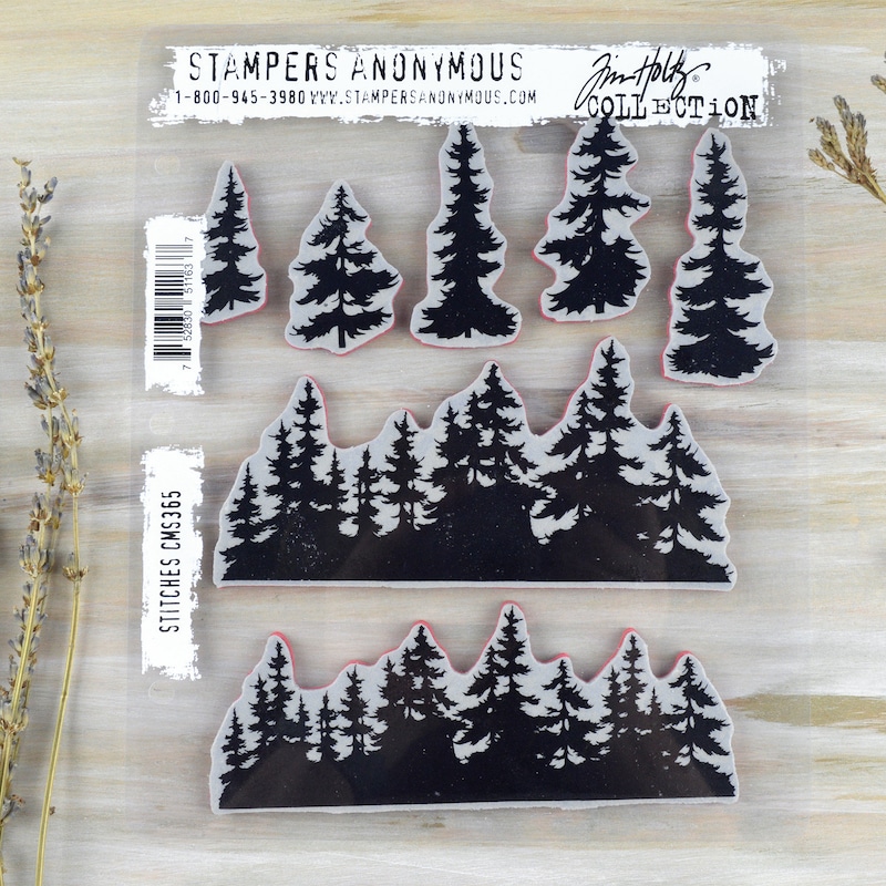 Pine Tree Stamp - Etsy