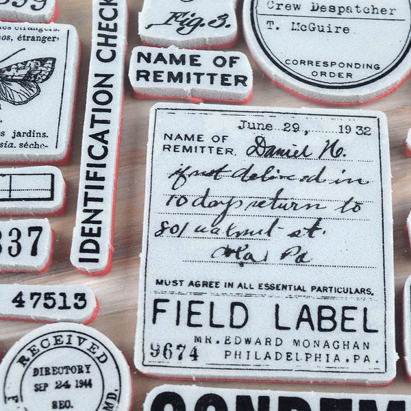 Tim Holtz Stamps - Etsy