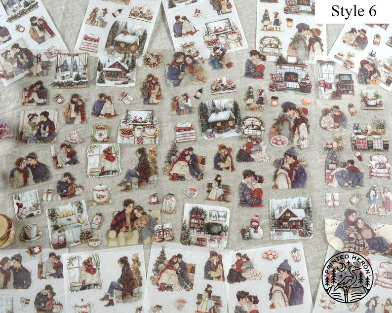 Comfort Sticker Book: 130+ Scrapbook and Journal Stickers, Relaxing ...
