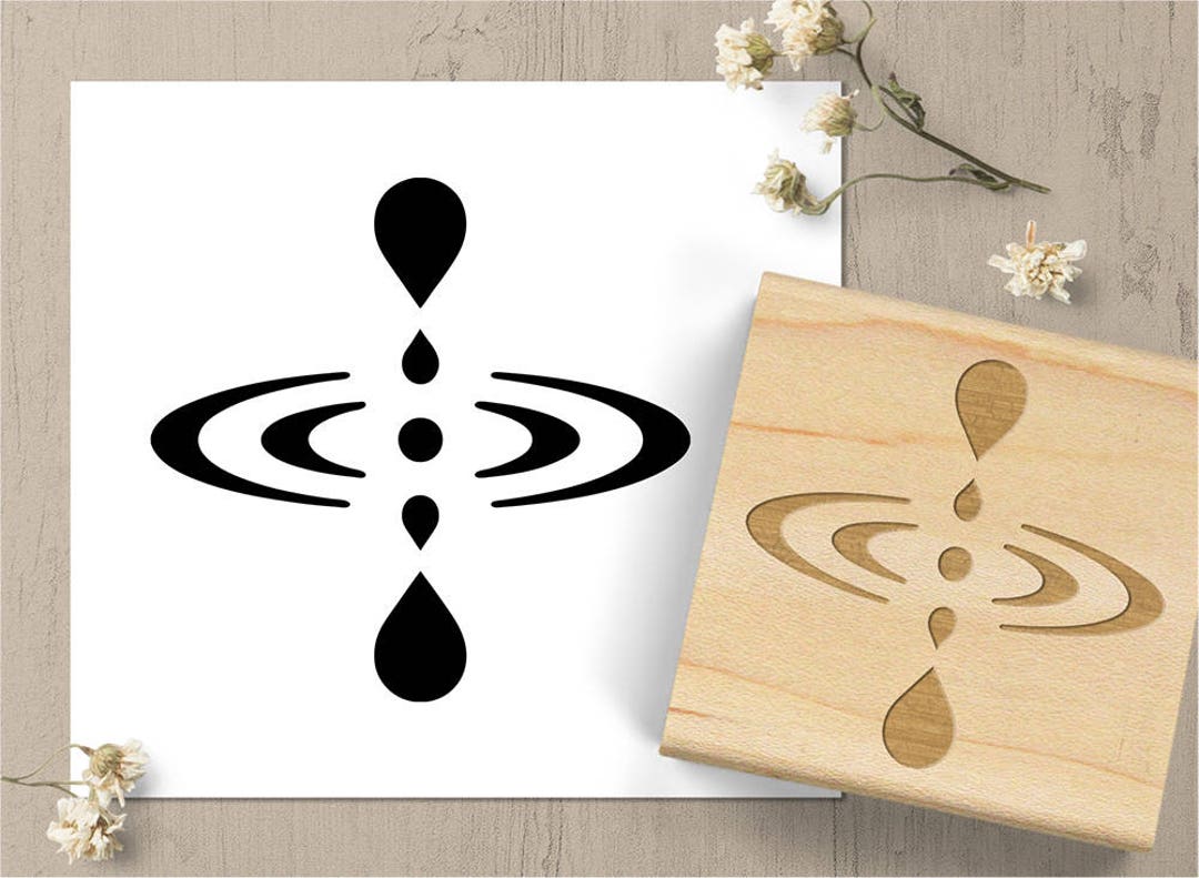 Mindfulness Symbol Stamp Journaling Supplies Meditation - Etsy