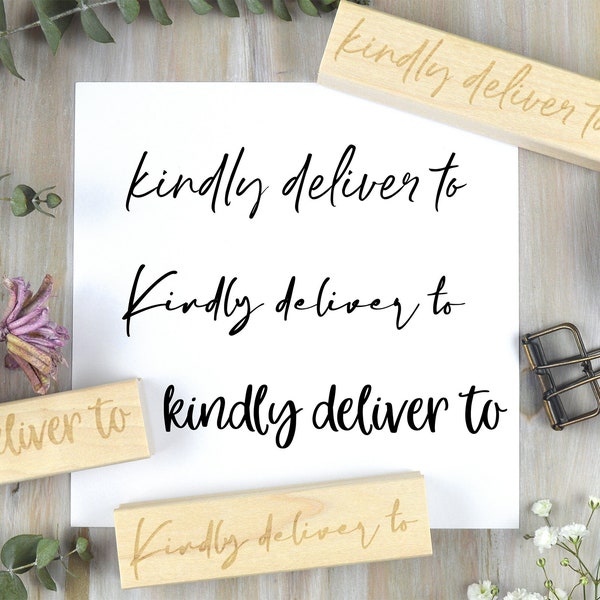 Deliver to Stamp - Etsy