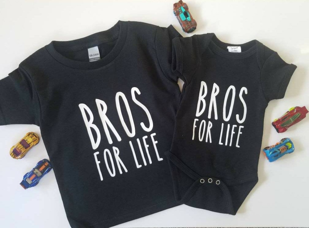 Bros for Life Shirt Set: Matching Brother Shirts - Etsy