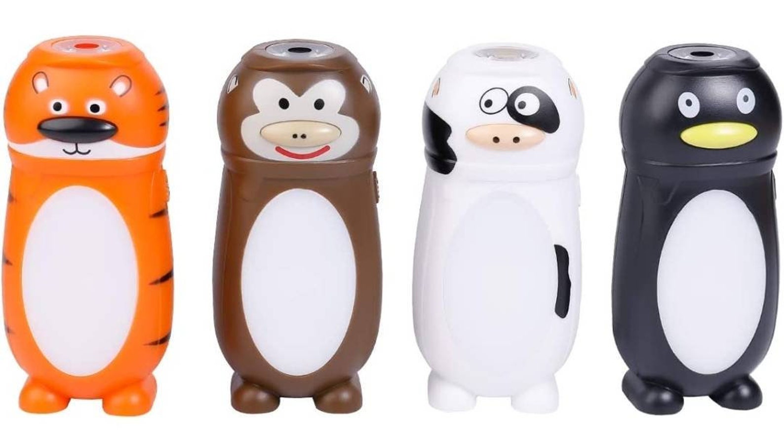 Personalized Kids Animal Flashlight: Party Favor, Easter Basket Stuffer ...