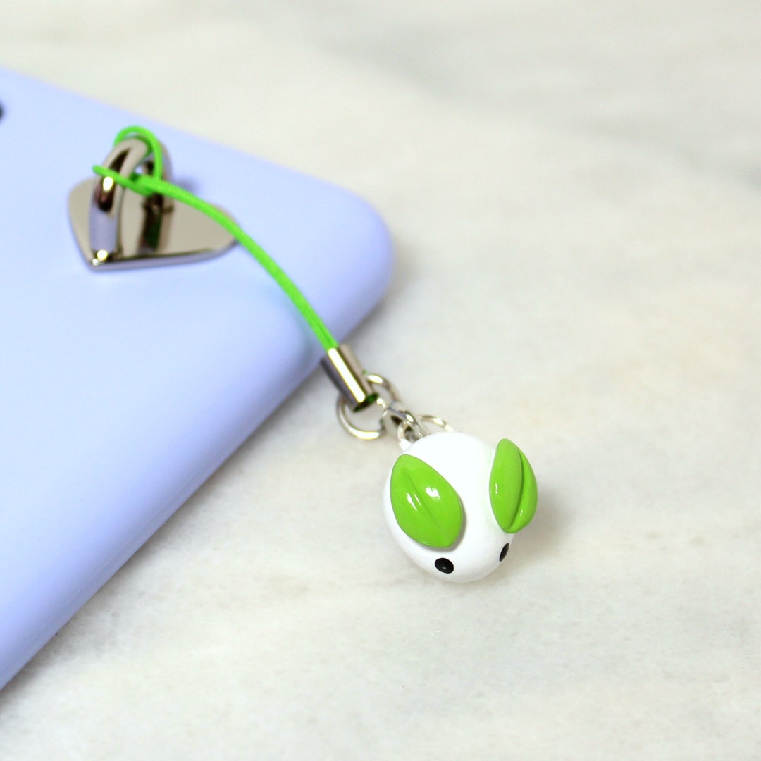 Kawaii Mochi Bunny Charm - Polymer Clay Charms - Cute Phone Charm ...