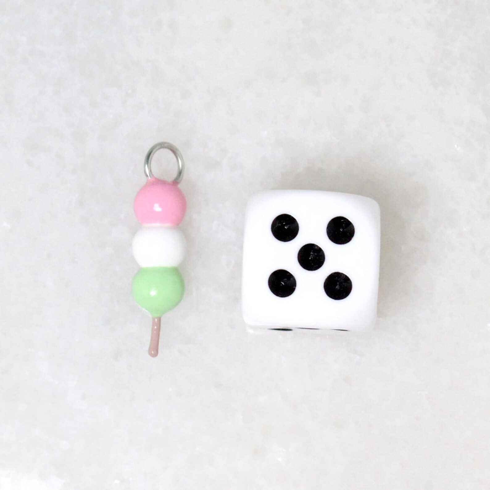 Cute Dango Charm - Polymer Clay Charms - Anime Phone Charm - Kawaii ...