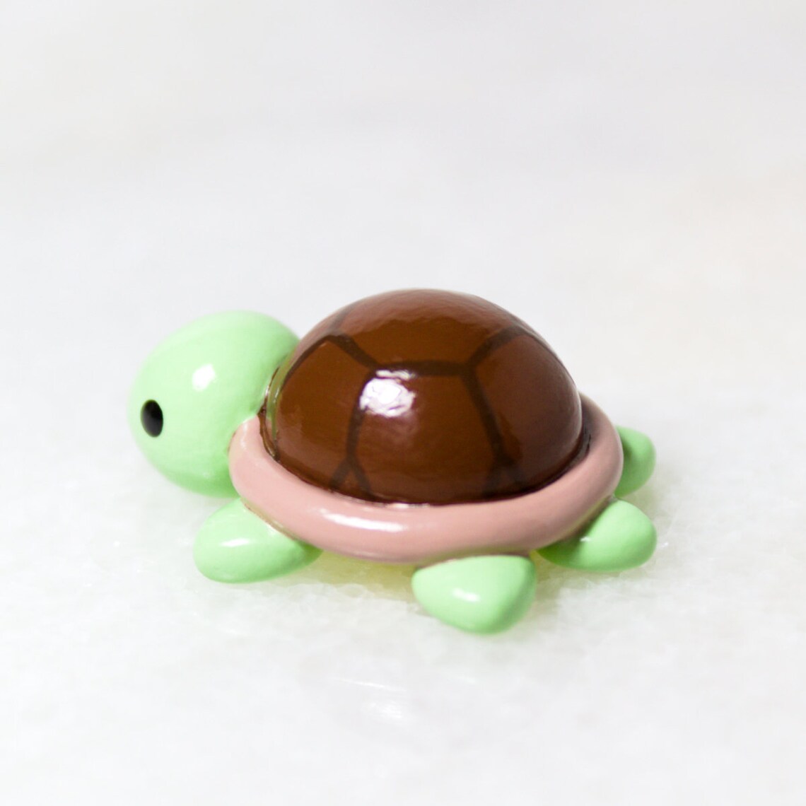 Sea Turtle Figurine Polymer Clay Sculpture Desk Buddies - Etsy