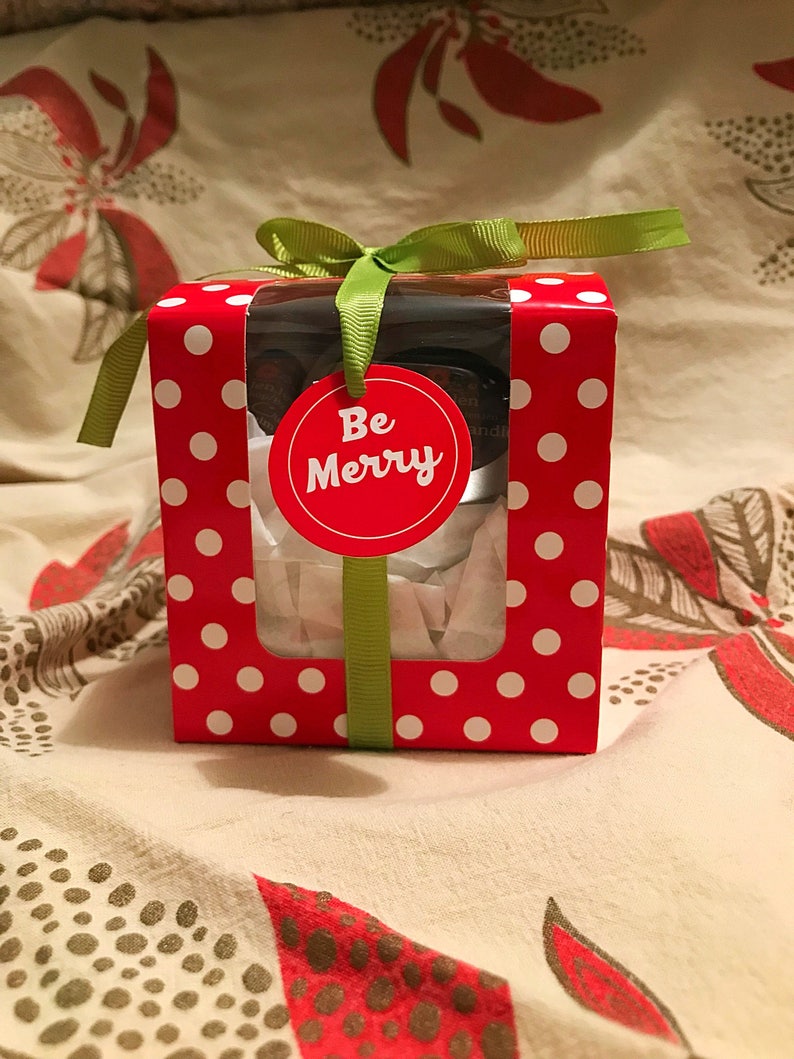 Coworker Gift, Secret Santa Gift, Mini Bath Set, Spa Gift Set, Holiday ...