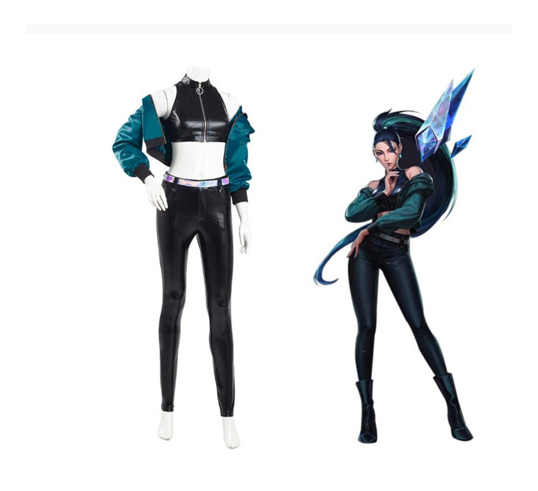 KDA Kaisa Cosplay Costume KDA Group Coat Pants Outfits - Etsy