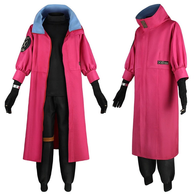 Buy Anime Trigun Vash the Stampede Jacket Coat Uniform Wig Cosplay ...