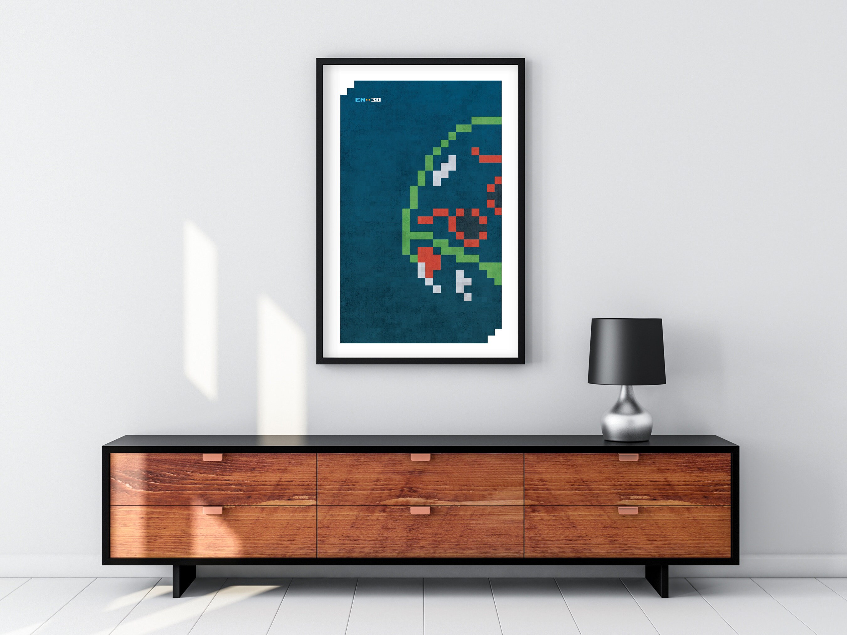 Retro NES Metroid Inspired Poster | Printable Wall Art | Original ...