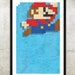 Super Mario Inspired Poster Printable Wall Art Original Artwork 11x17 ...