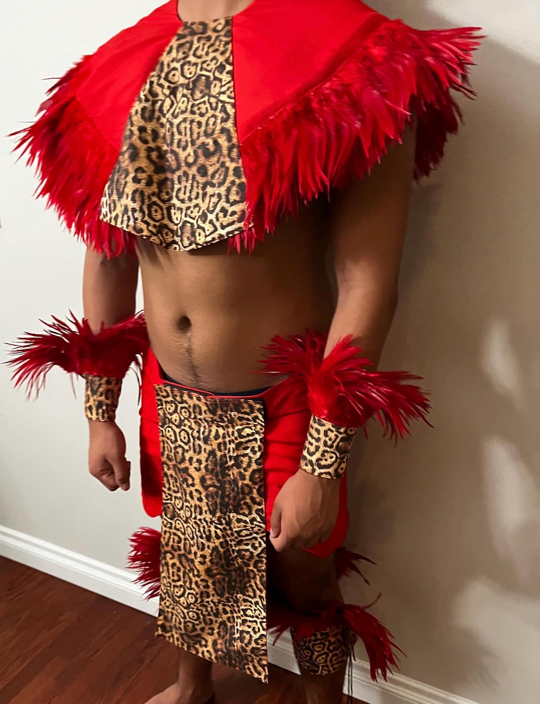 Aztec Dance Regalia With Featherwork - Etsy