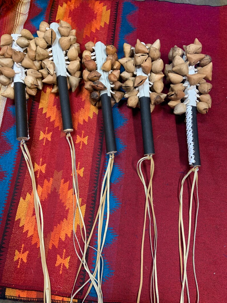 Rattle native ayacaxtli Mexica | Etsy
