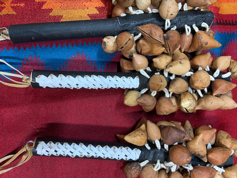 Rattle native ayacaxtli Mexica | Etsy