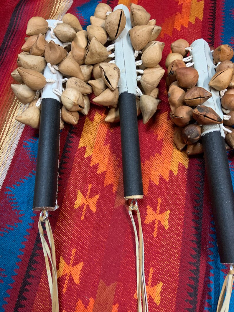 Rattle native ayacaxtli Mexica | Etsy