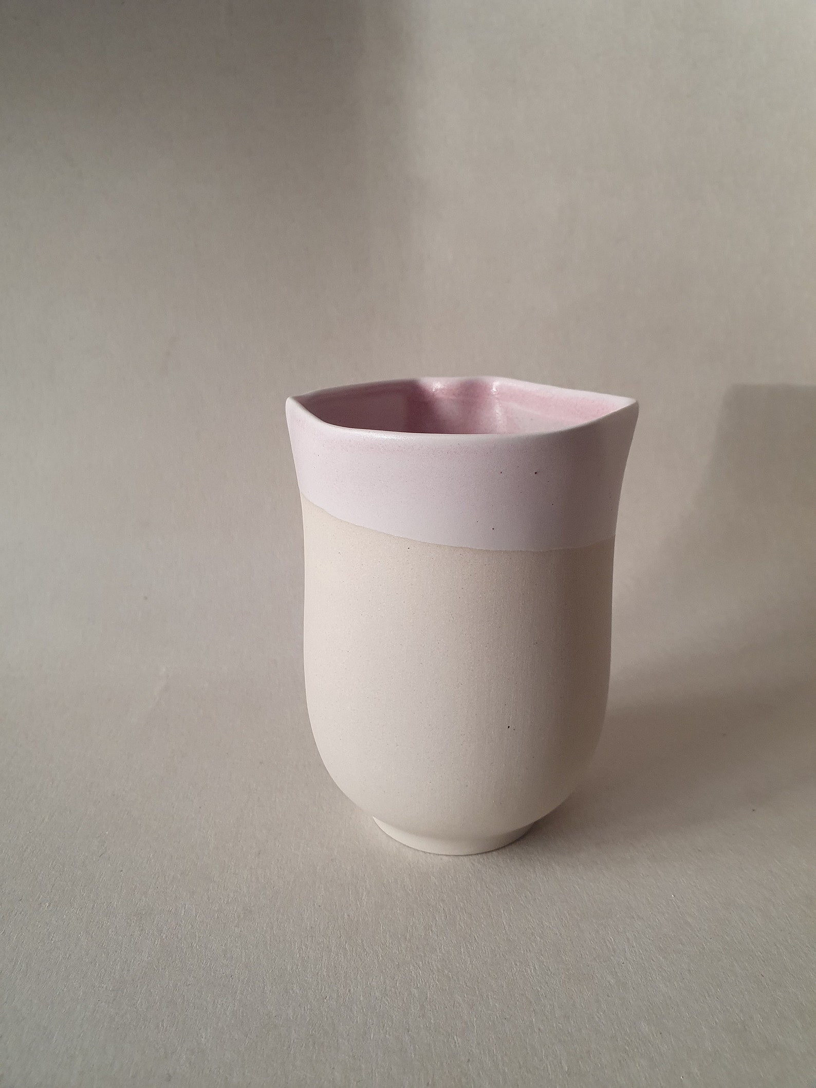 Ceramic Pink Mug With Lips, Light Pink Cup, Coffee Cup, Tea Mug ...