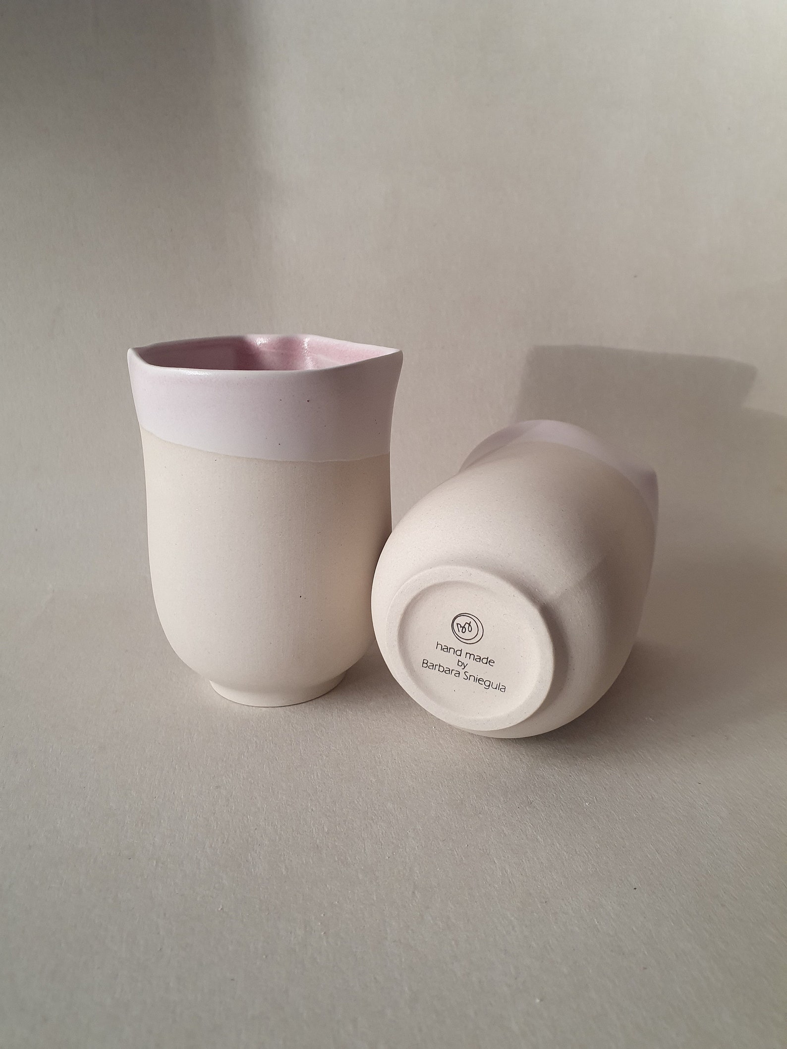 Ceramic Pink Mug With Lips, Light Pink Cup, Coffee Cup, Tea Mug ...