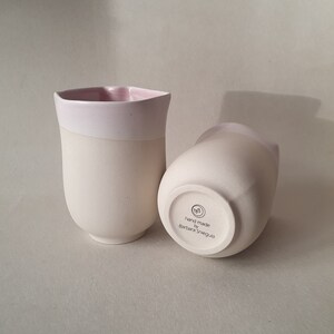 Ceramic Pink Mug With Lips, Light Pink Cup, Coffee Cup, Tea Mug ...